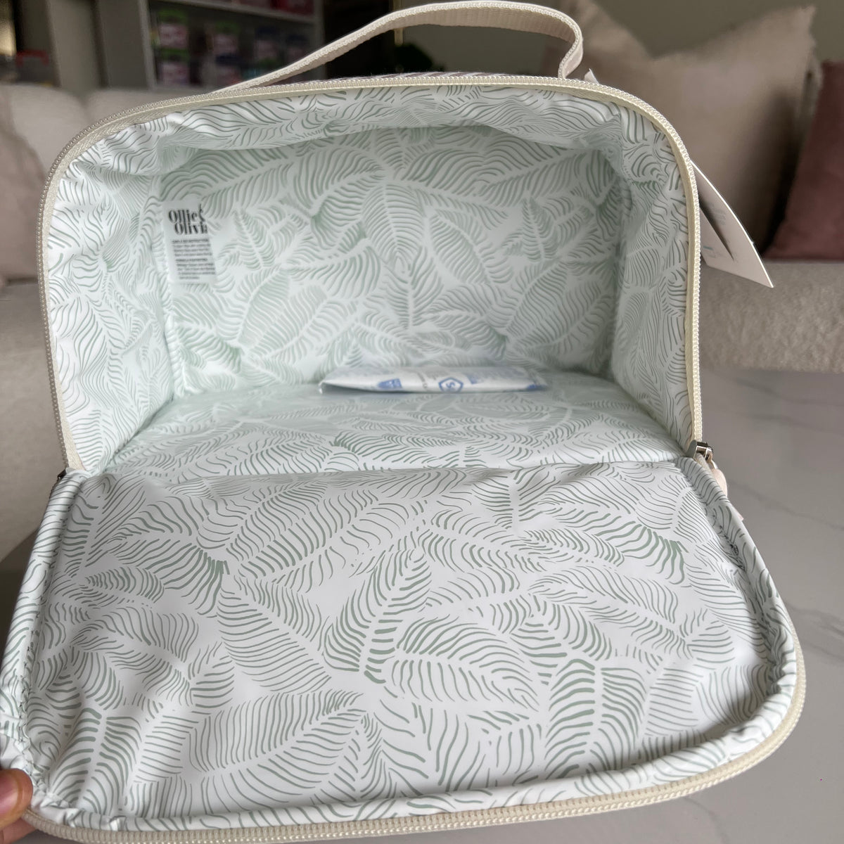 Ollie & Olivia Insulated Lunch Tote Stripes – Mamacita in Pink
